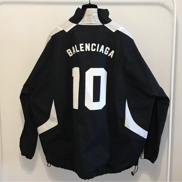 Balenciaga | Jackets & Coats | Brand New Balenciaga Soccer Zip Up ...